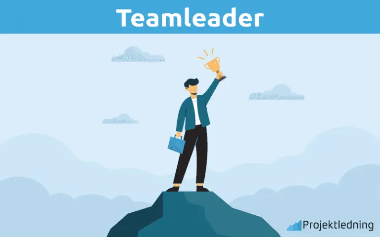 Teamleader: Förser teamet med riktning, instruktioner & coachning
